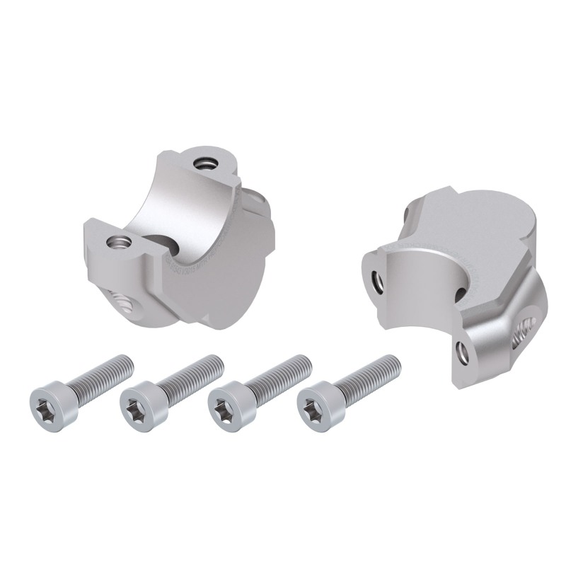 Rialzo manubrio 30mm Hepco e Becker 42456060009 per BMW F 800 GS Adventure