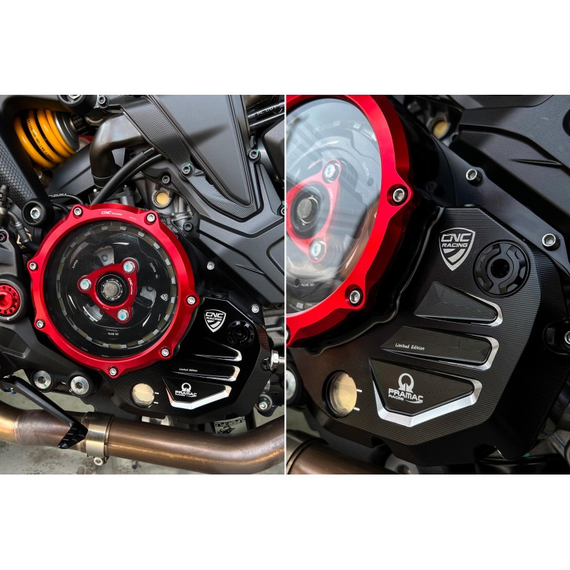 CNC Racing CA503 carter trasparente frizioni olio Ducati Pramac Racing