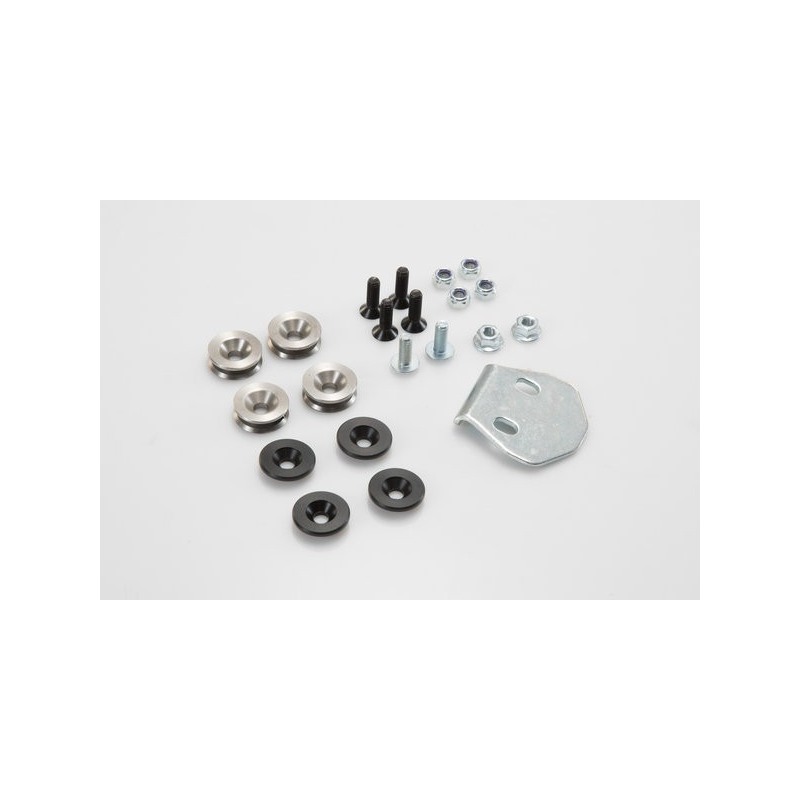Kit portapacchi ADVENTURE-RACK e bauletto TOP CASE 38 lt in alluminio ...