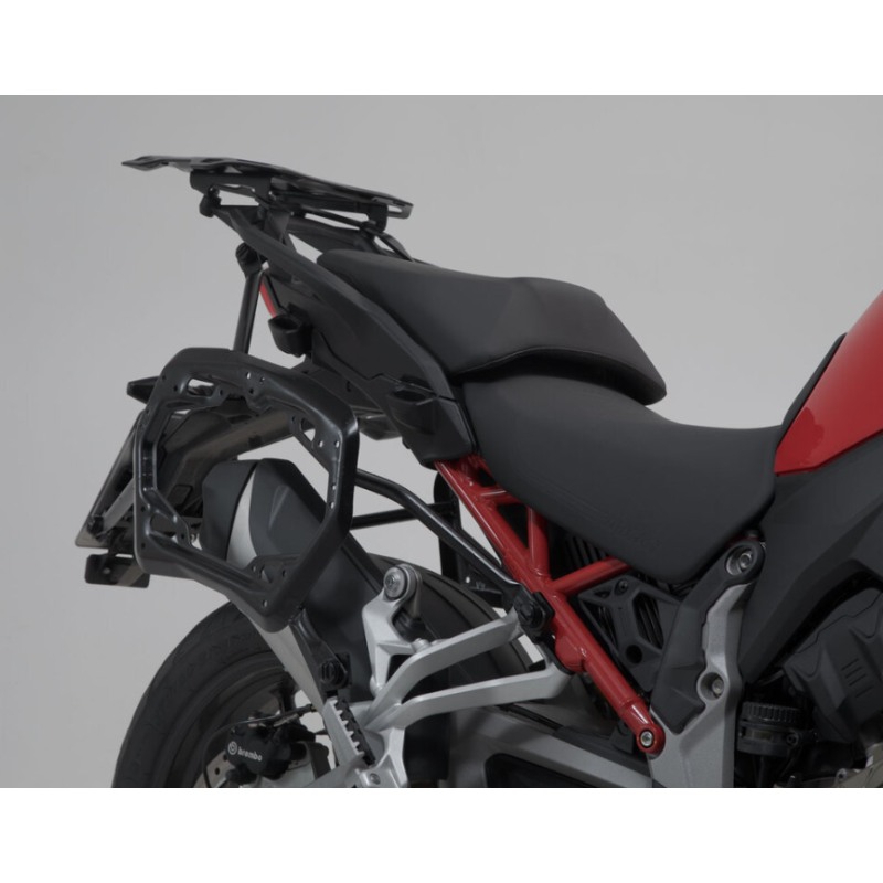 Valigie alluminio Sw Motech Trax ADV + Telai PRO Ducati Multistrada V4