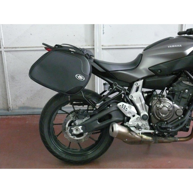 Bags&Bike Borse Laterali Modello Scrambler Per Yamaha Mt07