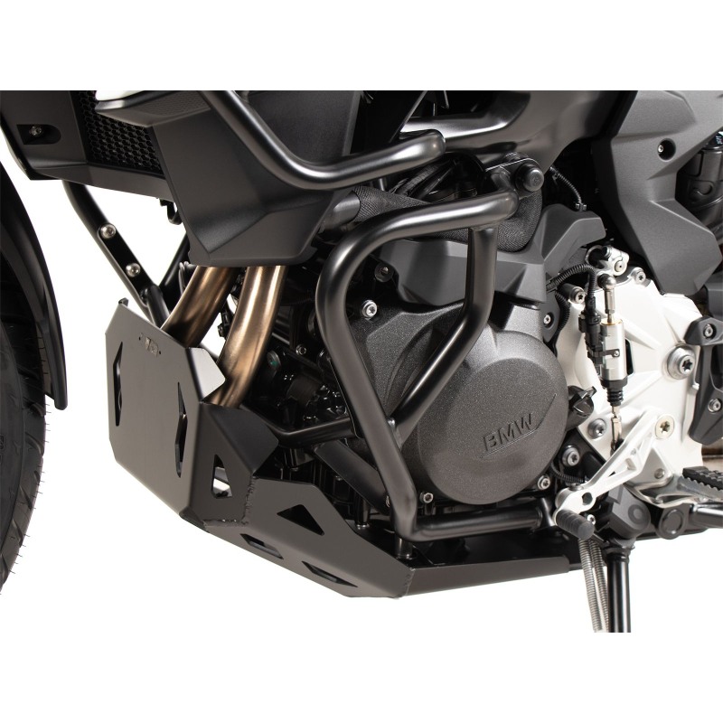 Paramotore tubolare Acciaio Nero Hepco Becker per moto BMW F 800 GS